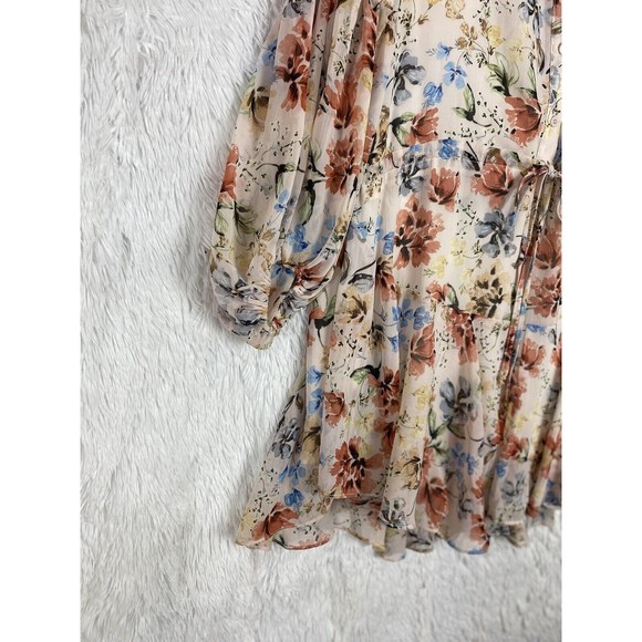 Vici | Dresses | Vici Collection Multicolor Floral Drawstring Dress ...